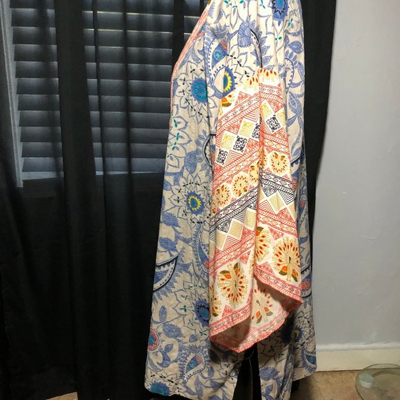 Umgee | Jackets & Coats | Umgee Sm Multi Color Floral Cardigan Duster ...